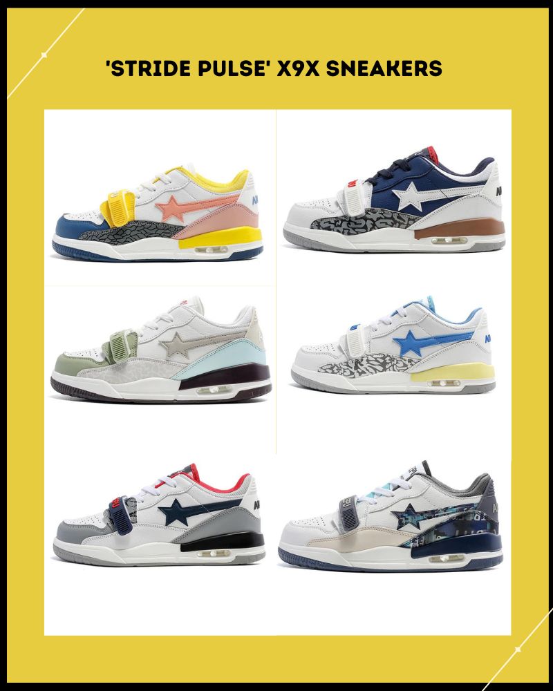 The 'Stride Pulse' X9X Sneakers: A Fusion of Elegance and Performance – Men's Luxury Boutique - X9X™
