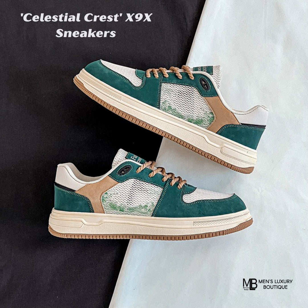 Orbit in Style: The 'Celestial Crest' X9X Sneakers That Redefine Movem ...