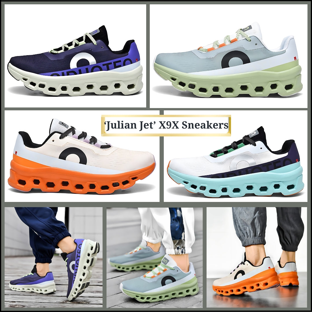 The ‘Julian Jet’ X9X Sneakers: A New Standard in Luxury Footwear – Men ...