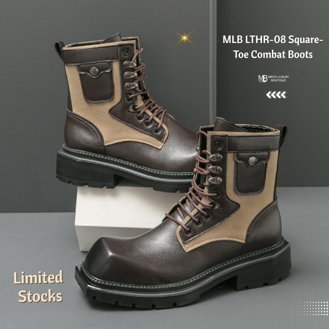 MLB Leather Boots: The Quiet Essential Elevating Men’s Wardrobes – Men ...