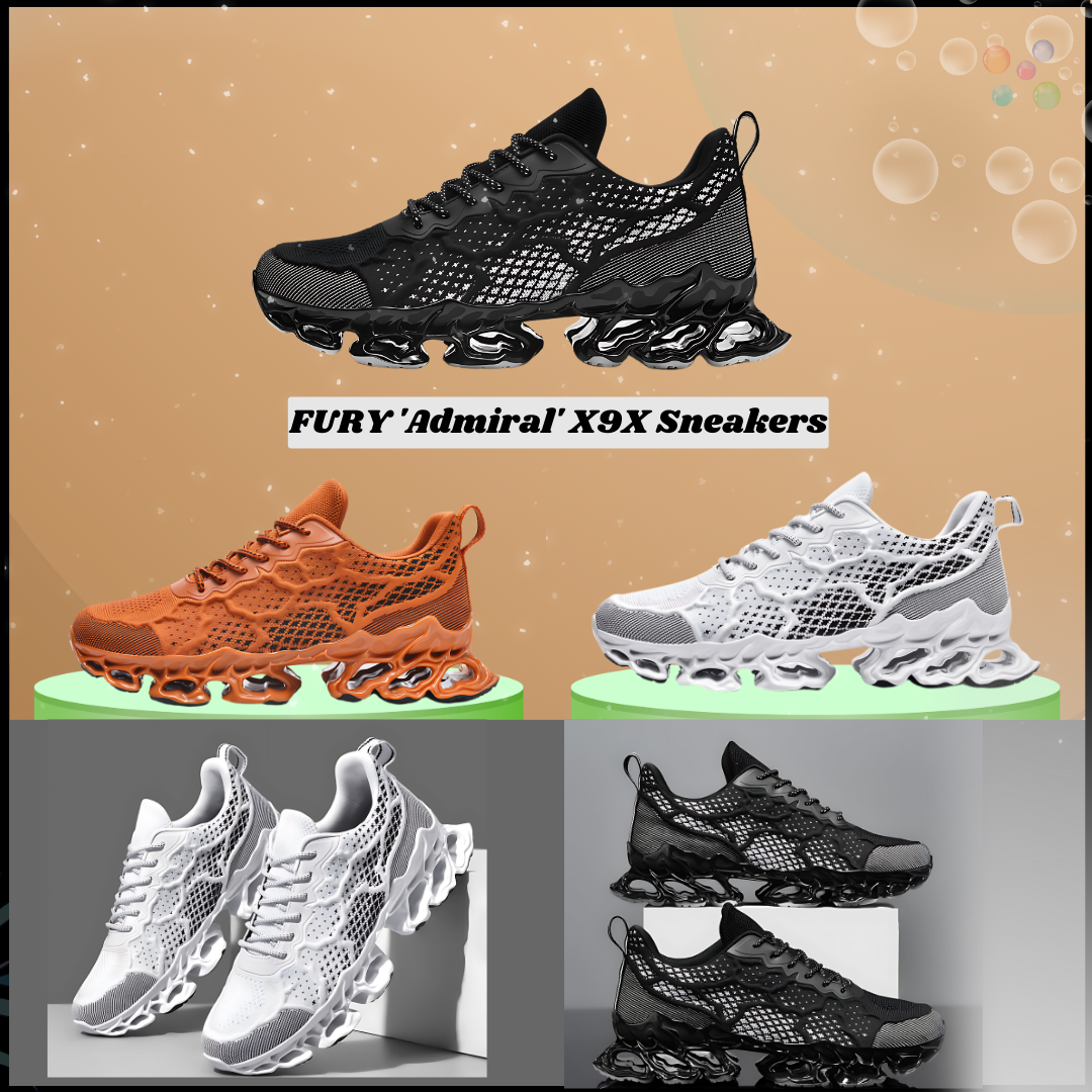 Elevate Your Style: Unveiling the FURY 'Admiral' X9X Sneakers – Men's ...