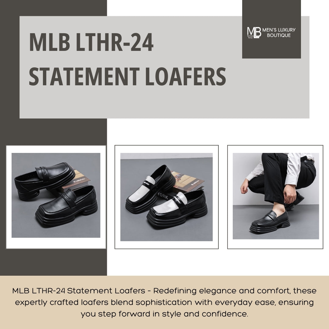 The Pinnacle of Prestige: MLB LTHR-24 Statement Loafers for the Modern ...
