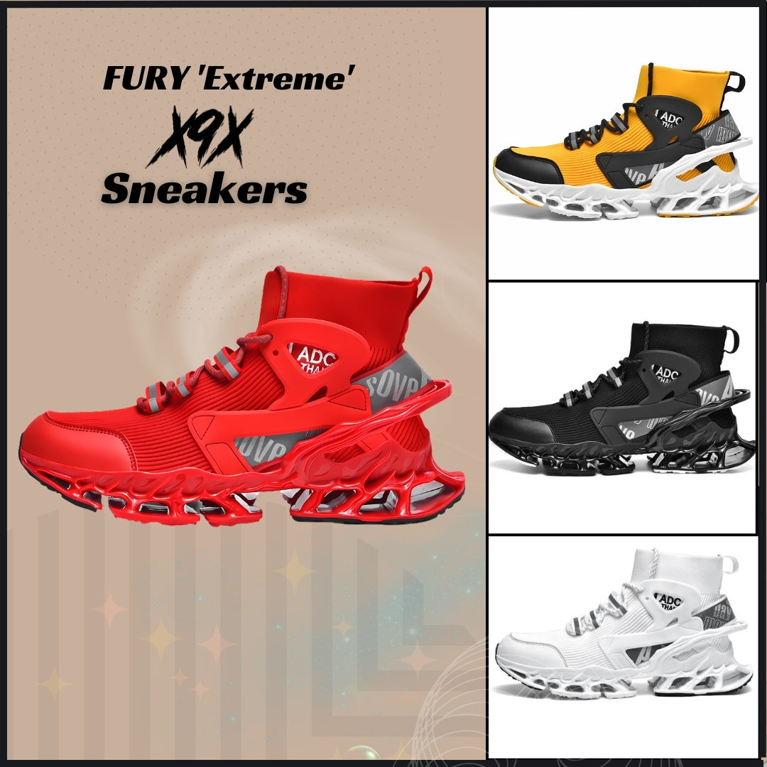 Elevate Your Style: Introducing the FURY 'Extreme' X9X Sneakers – Men's ...
