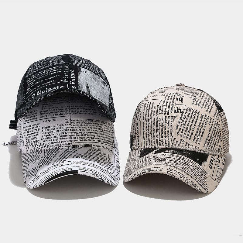 MLB Newspaper Baseball Cap – Men's Luxury Boutique - X9X™
